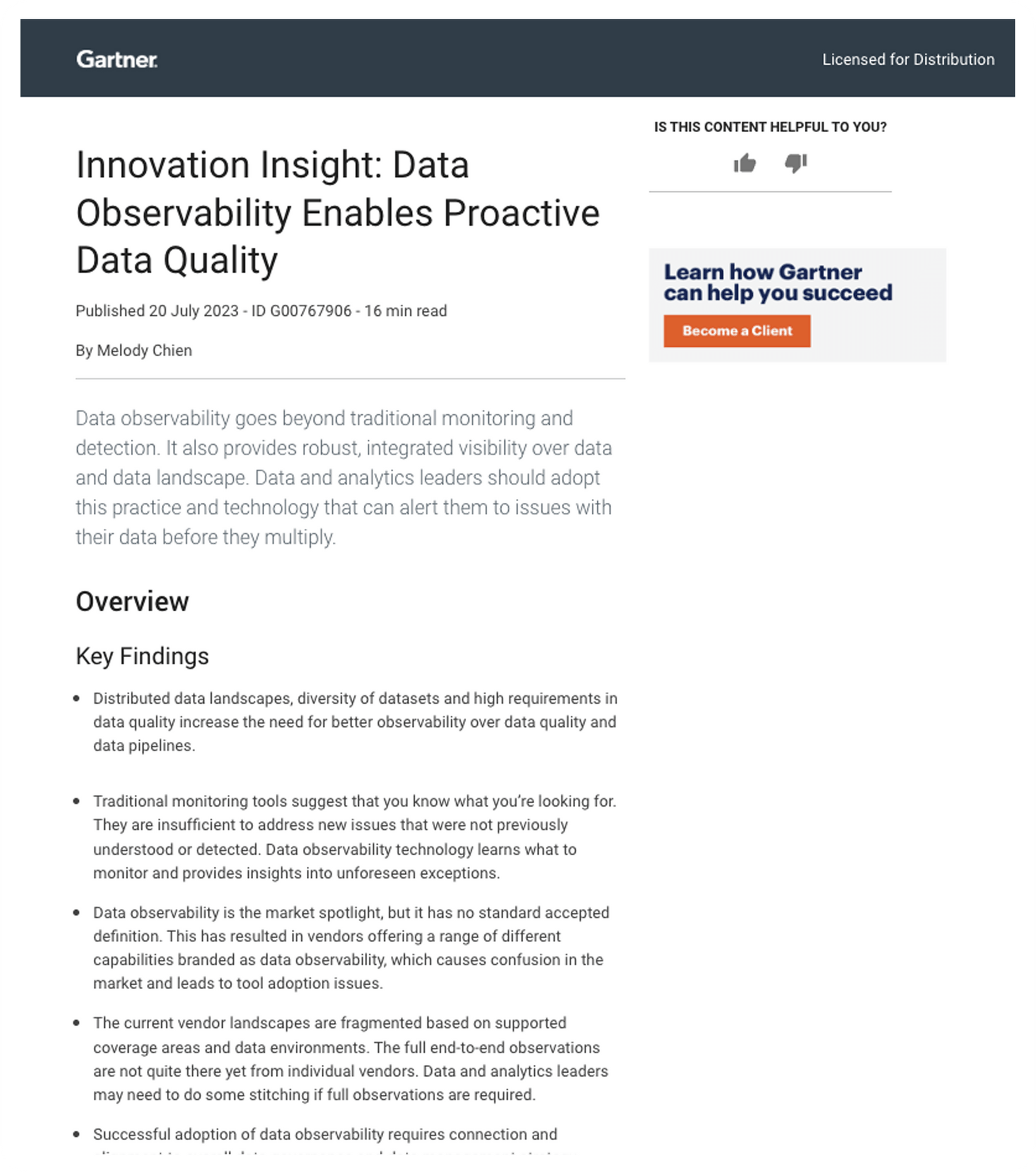 Acceldata | Enterprise Data Observability Platform